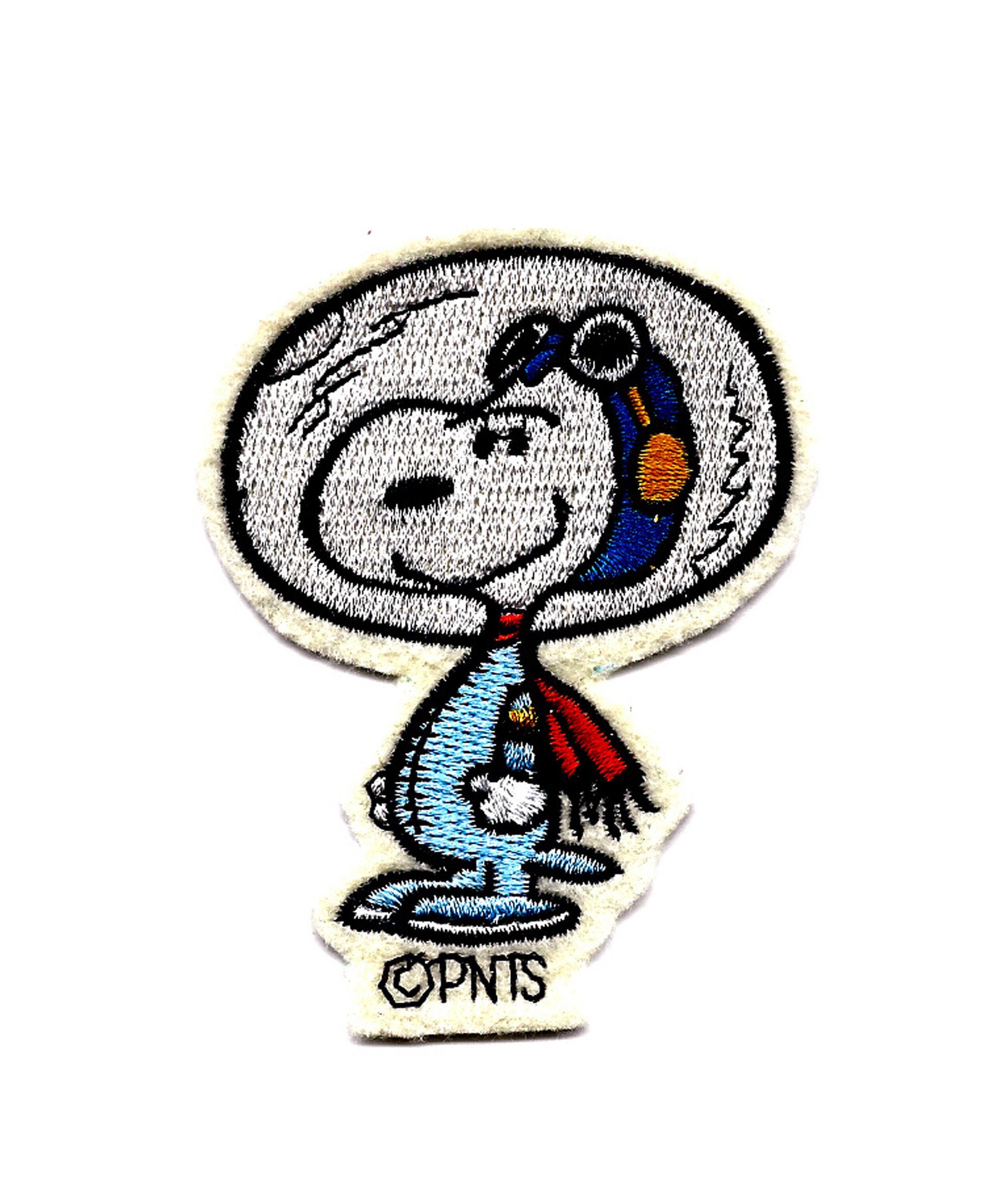 2.25x3 Snoopy Astronaut Embroidered IRON ON Patch / Sew - Etsy