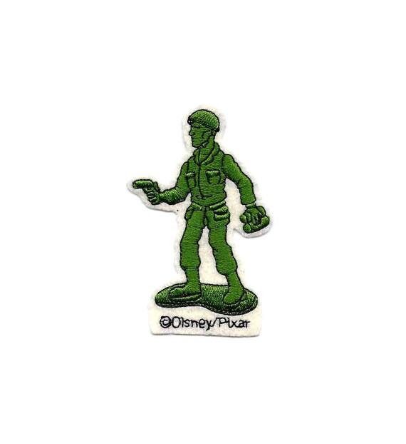2x3.5 SARGE Embroidered IRON on PATCH / No Sew Disney | Etsy