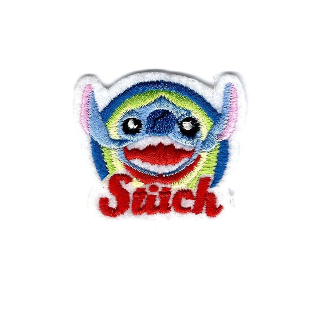 2x2" Stitch Alien Embroidered IRON ON PATCH Sew on Patch Alien ...