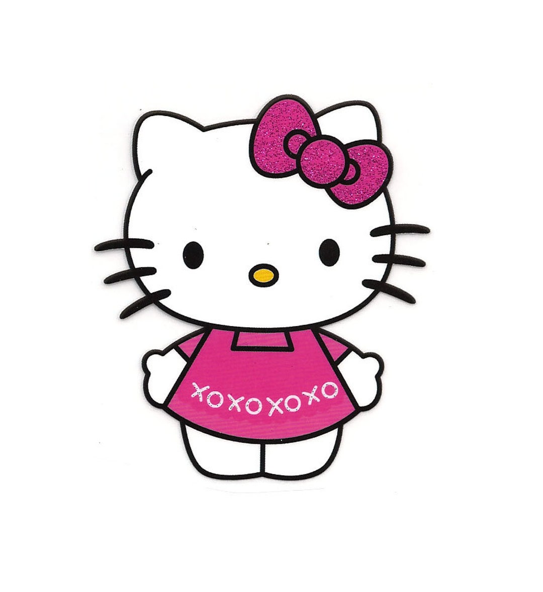 2.75x3" Kitty Cat IRON ON TRANSFER Decor Heat Vinyl - Diy on Bag Hat ...