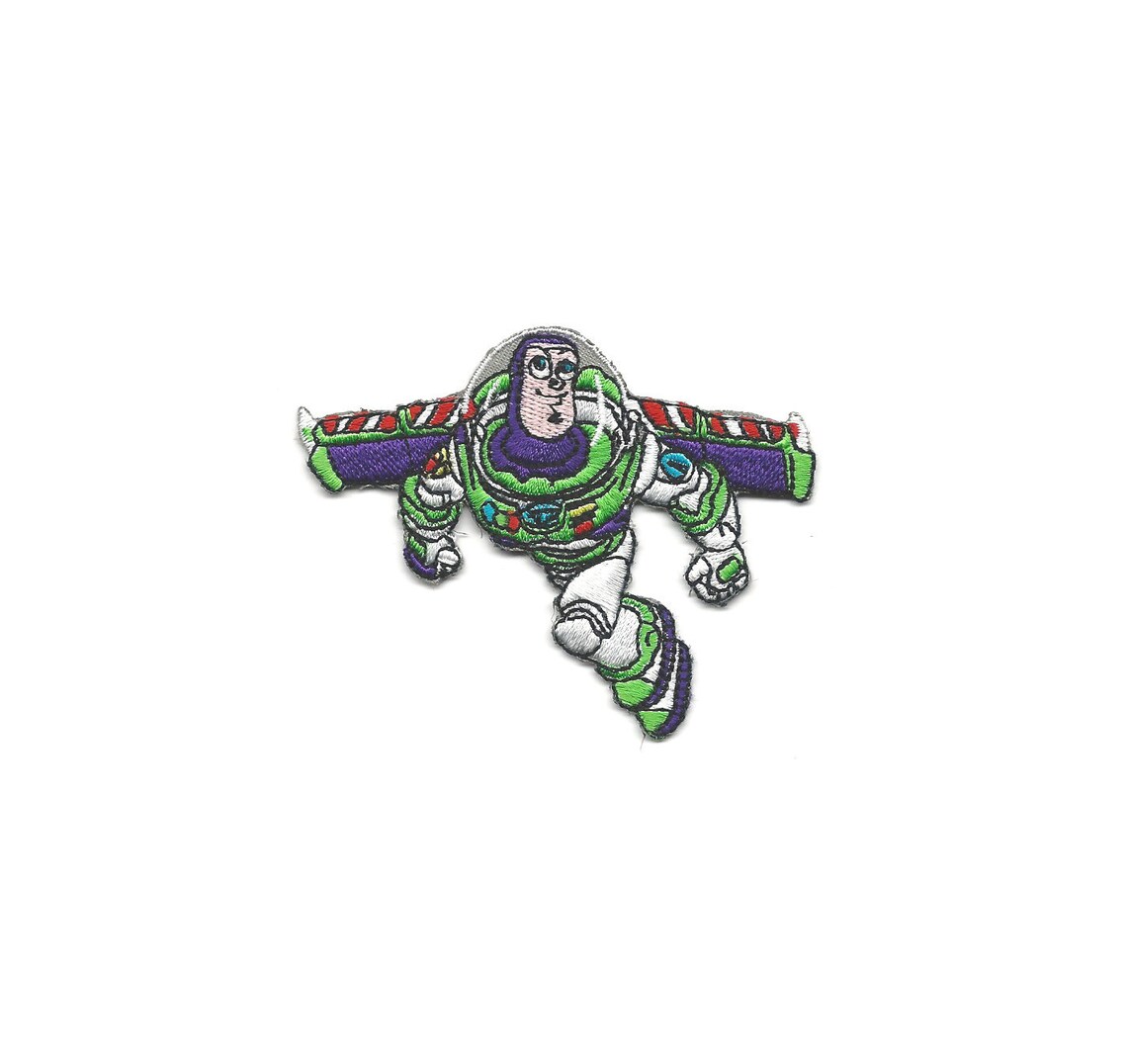3x3 Buzz Lightyear Embroidered IRON on PATCH / No Sew - Etsy