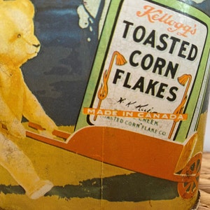 Vintage Kellogg’s Corn Flakes Tin With Lid - Etsy