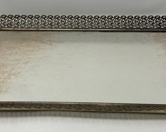 Silver Vanity Tray - Etsy