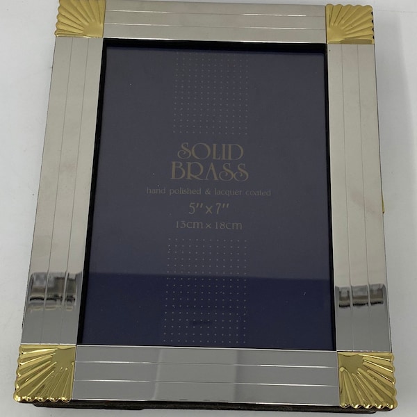 Brass Picture Frame - Etsy