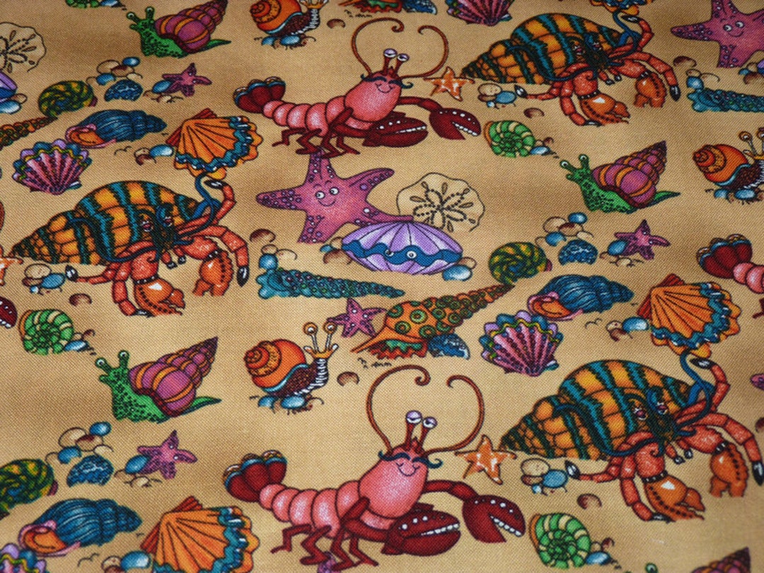 David Textiles USA Fabric Underwater Sea - Etsy