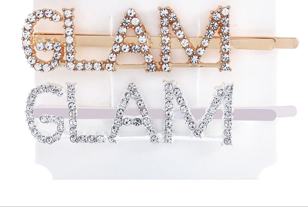 Bling Bling Rhinestone Hair Pins - Etsy