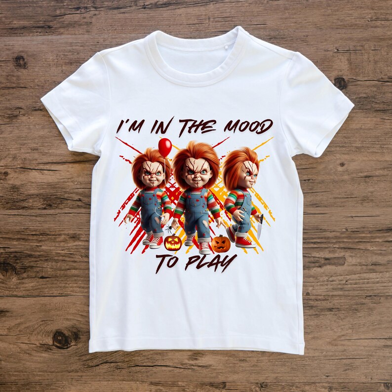 I Want to Play Chucky PNG - Etsy