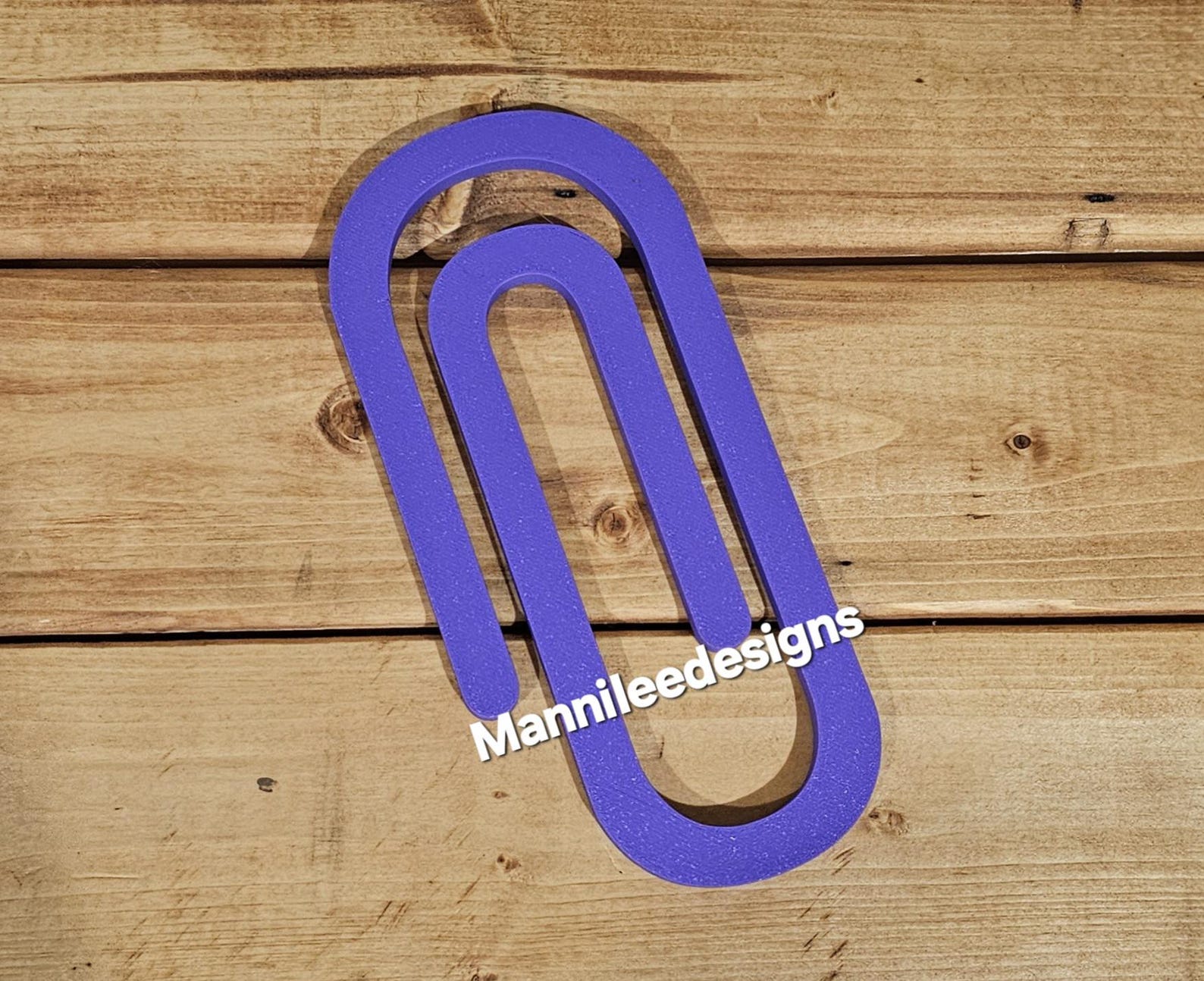 3d Printed Paperclip Inspired Bookmarks, Paperclips, Bookmarks, Jumbo ...
