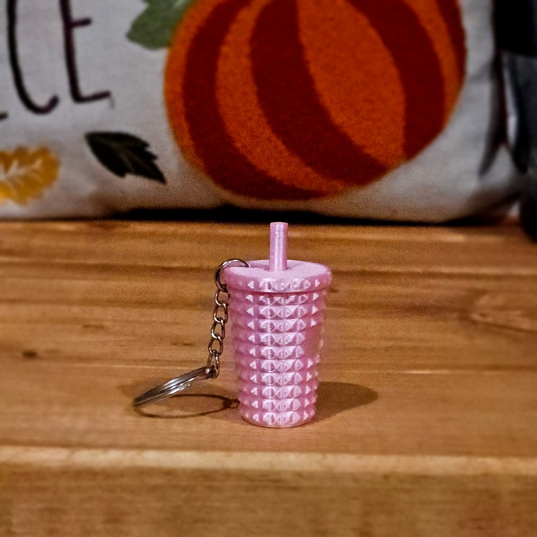 Starbucks Studded Tumbler Inspired Keychains - Etsy