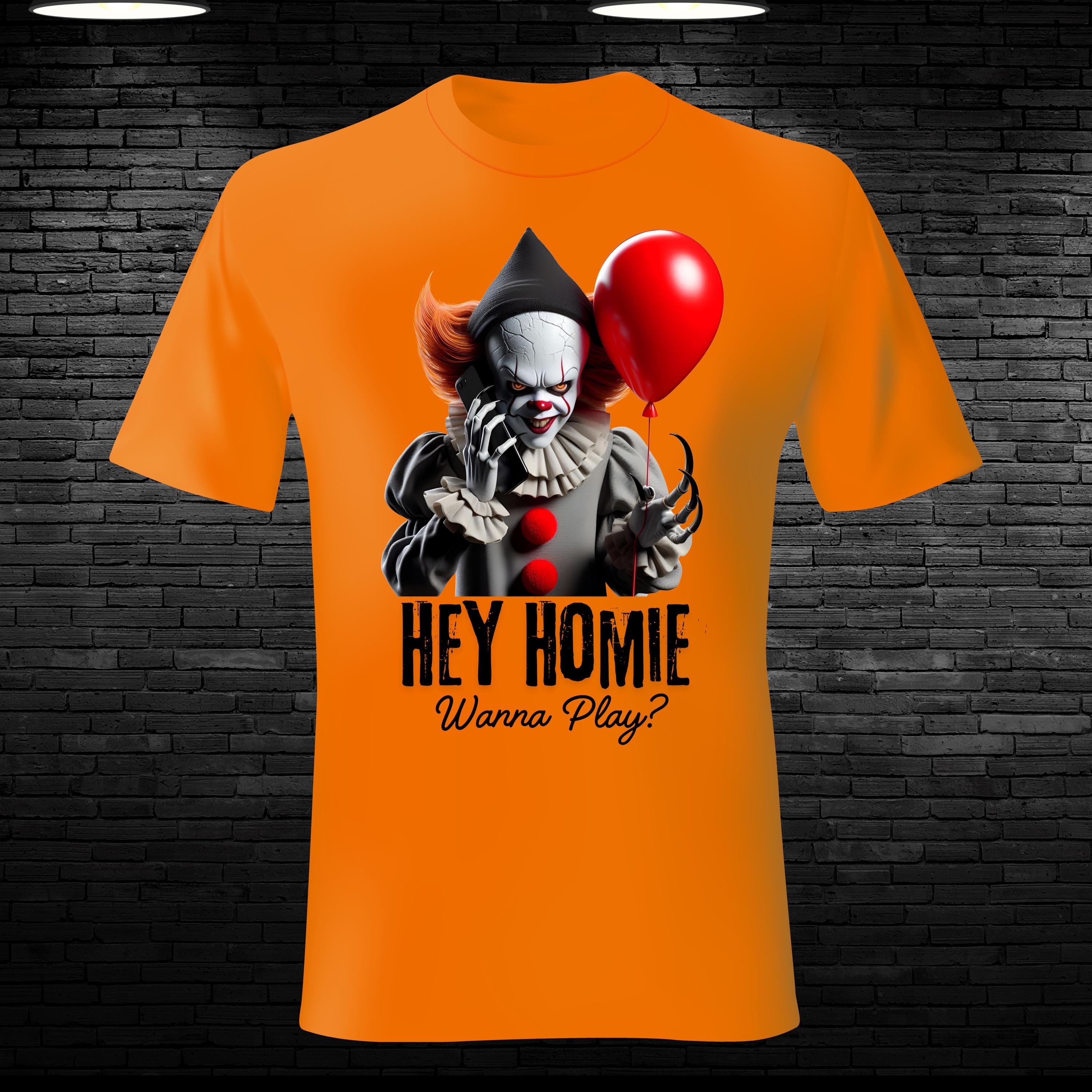 Hey Homie, Pennywise, Wanna Play PNG - Etsy
