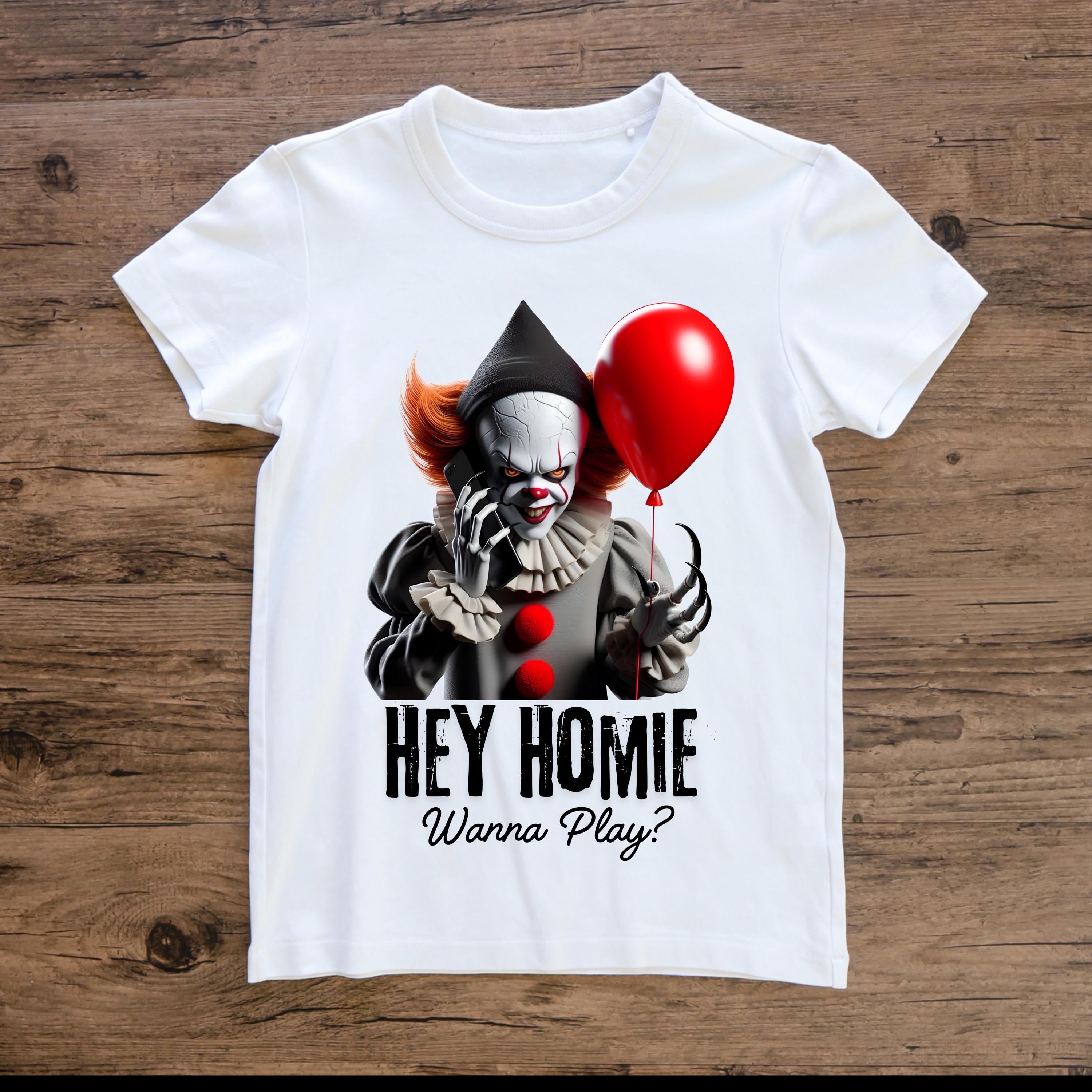 Hey Homie, Pennywise, Wanna Play PNG - Etsy