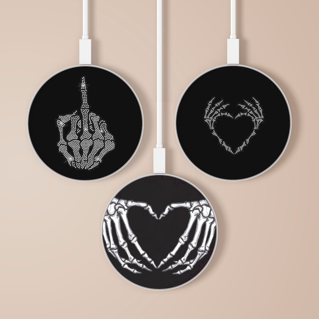 Skeleton Hands Wireless Charger Lovely Charging Station, Fast Charging ...
