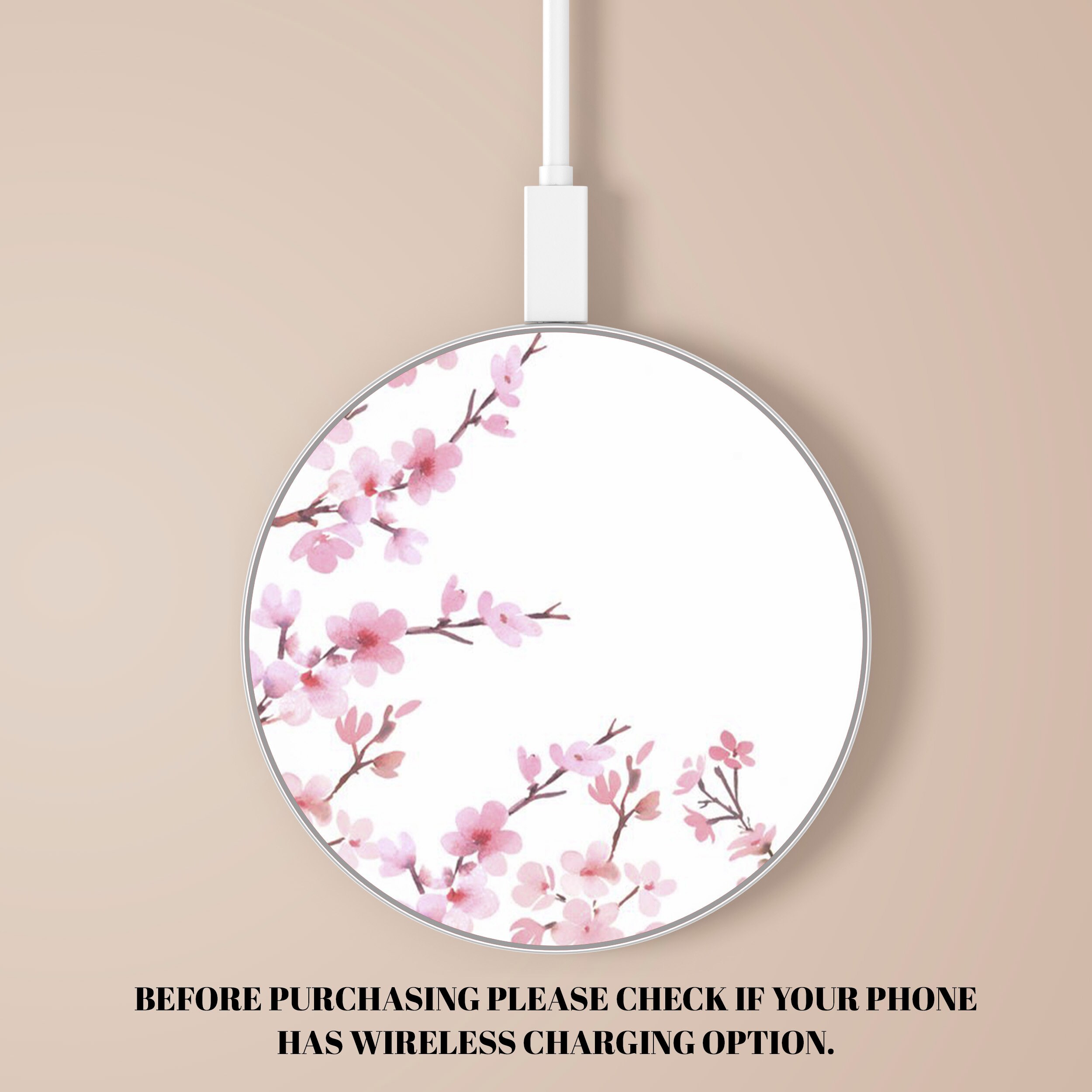 Japanese Sakura Wireless Charger Flower Charging Station, Fast Charging ...