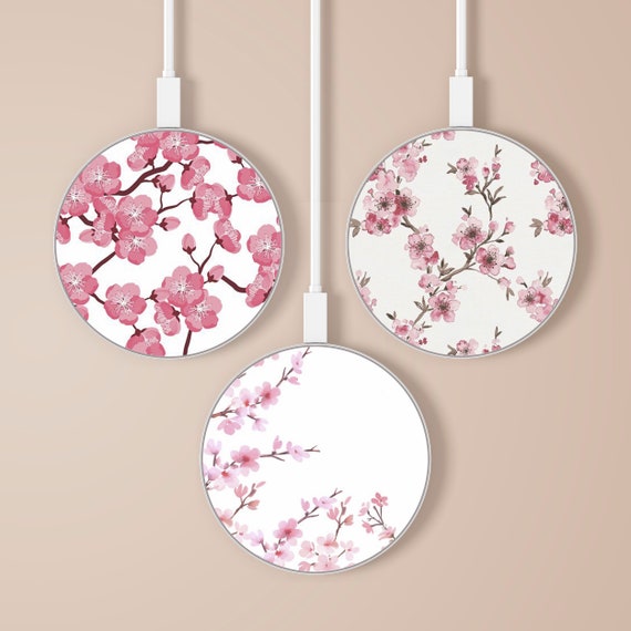 Japanese Sakura Wireless Charger Flower Charging Station Fast - Etsy