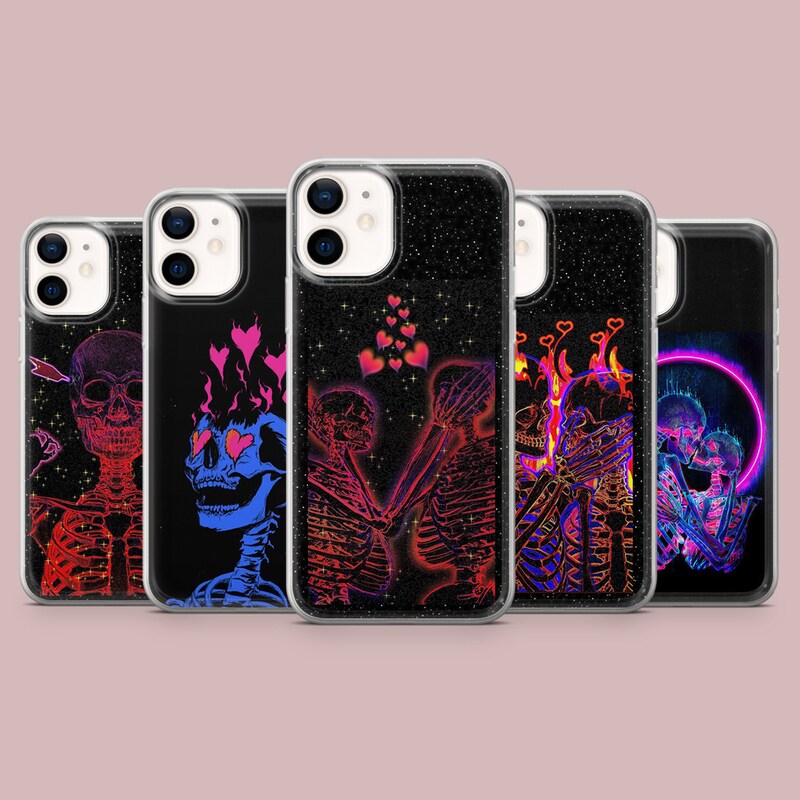 Skeleton iPhone Case - Etsy