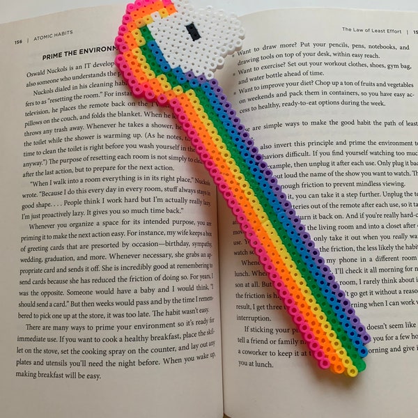 Perler Bead Bookmark - Etsy