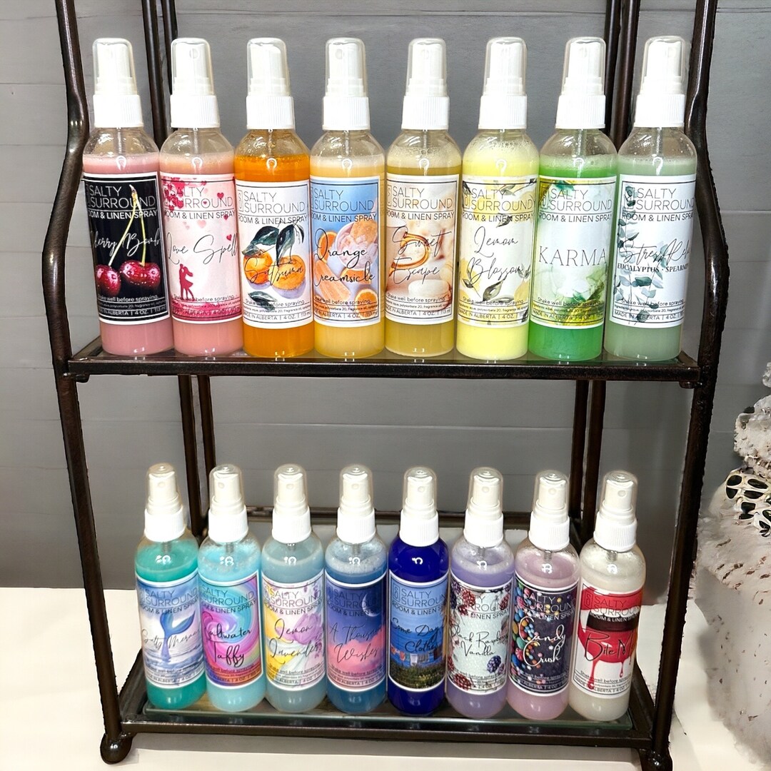 Room Spray | Hand-poured Non-aerosol Spray for Rooms and Linens ...