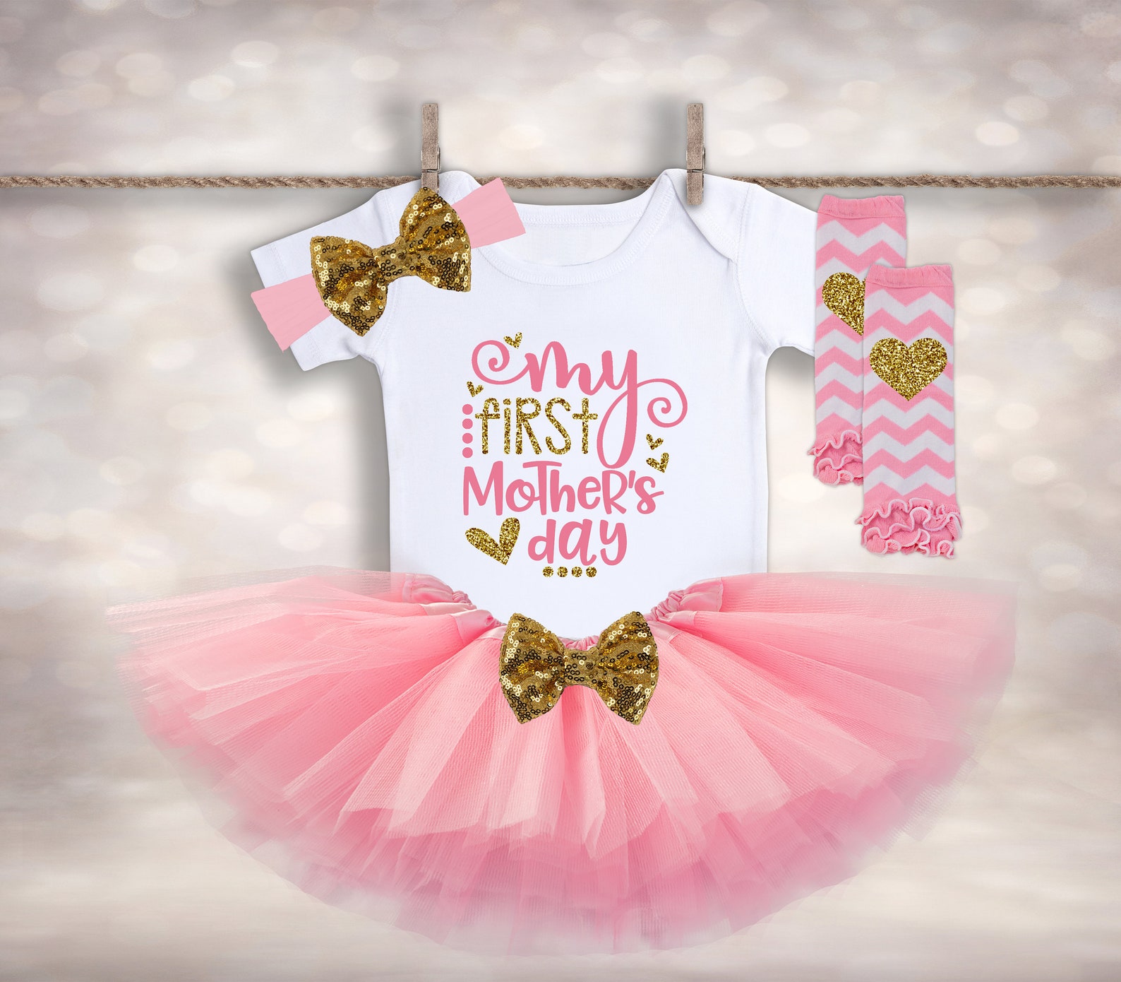 My First Mother's Day Outfit Baby Girl Mother's Day | Etsy My First Mother's Day Outfit Baby Girl Mother's Day | Etsy