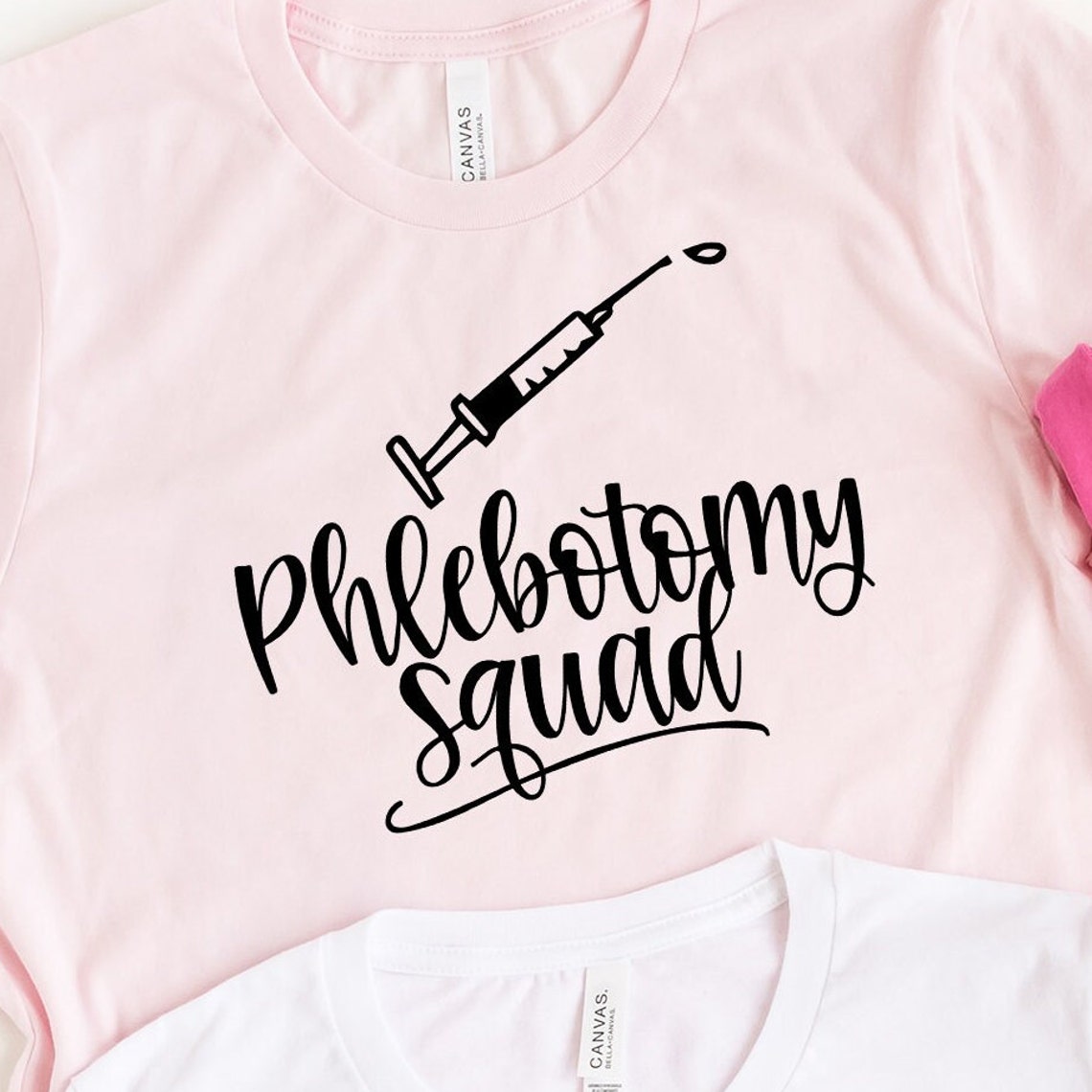 Phlebotomy Squad Lab Week Shirt - Laboratory Tech Shirt - Scientist ...