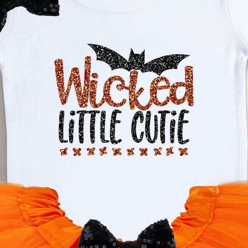 Wicked Little Cutie Onesie® Halloween Outfit My First - Etsy