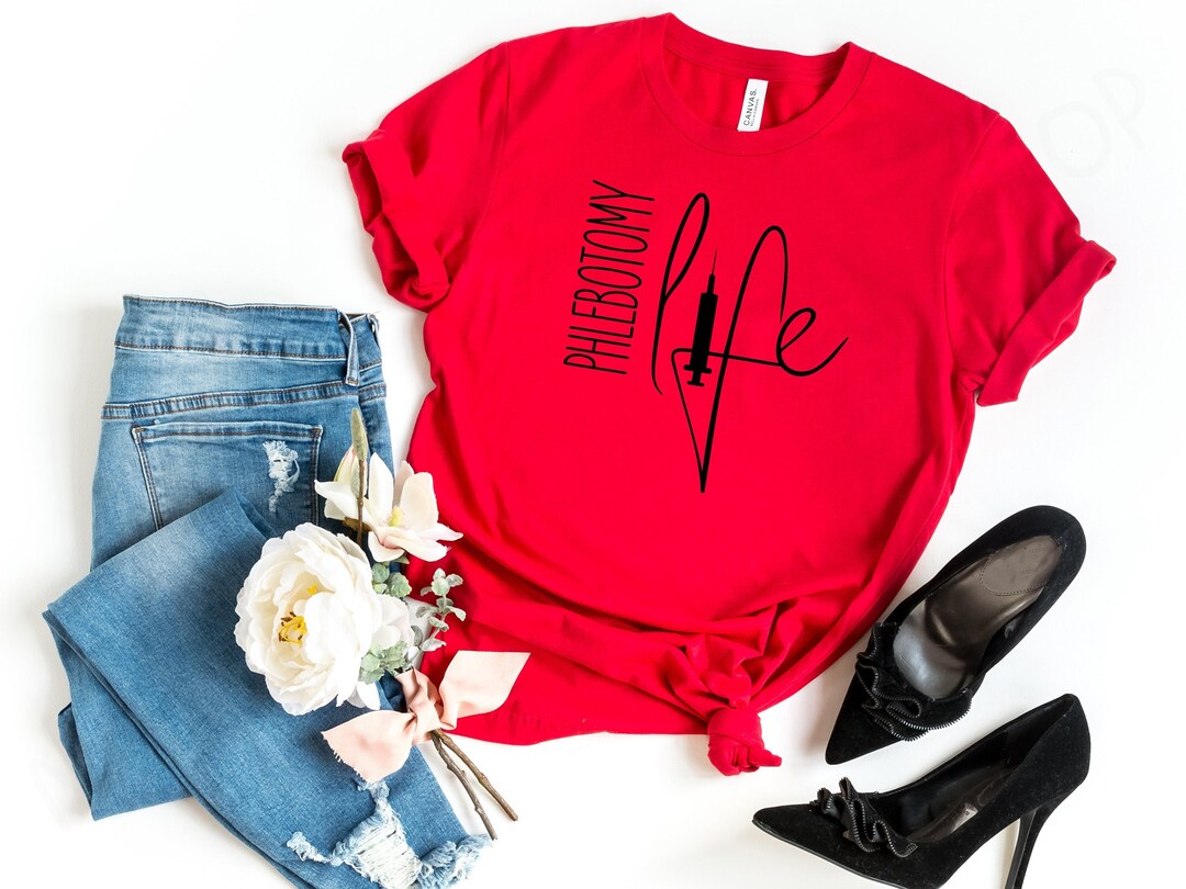 Phlebotomy Life Shirt - Lab Life Shirt - Lab Week 2022 - Phlebotomy Tee ...