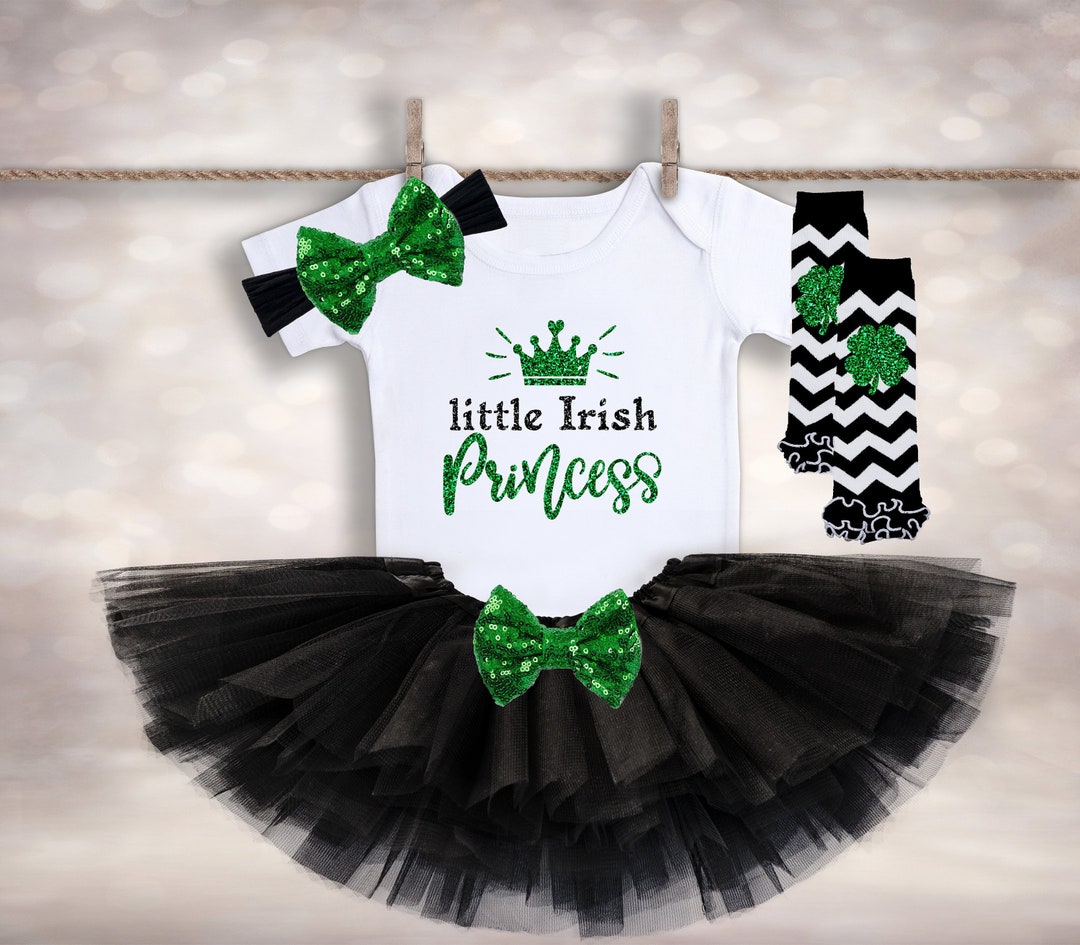 Irish Princess Outfit Baby Girl's St Patricks Day Holiday Tutu Outfit ...