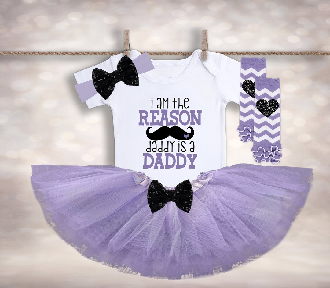 Father's Day Headband Tutu Outfit Father's Day Tutu Outfit 1st Fathers ...
