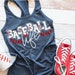 Baseball Life Tank - Baseball Mom Shirt - Sports Mom Tank - Baseball ...