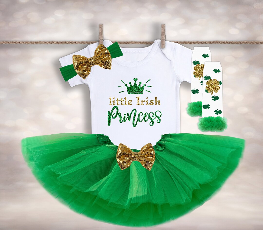 Little IRISH Princess - St. Patrick's Day Tutu - Baby Girls Photo ...