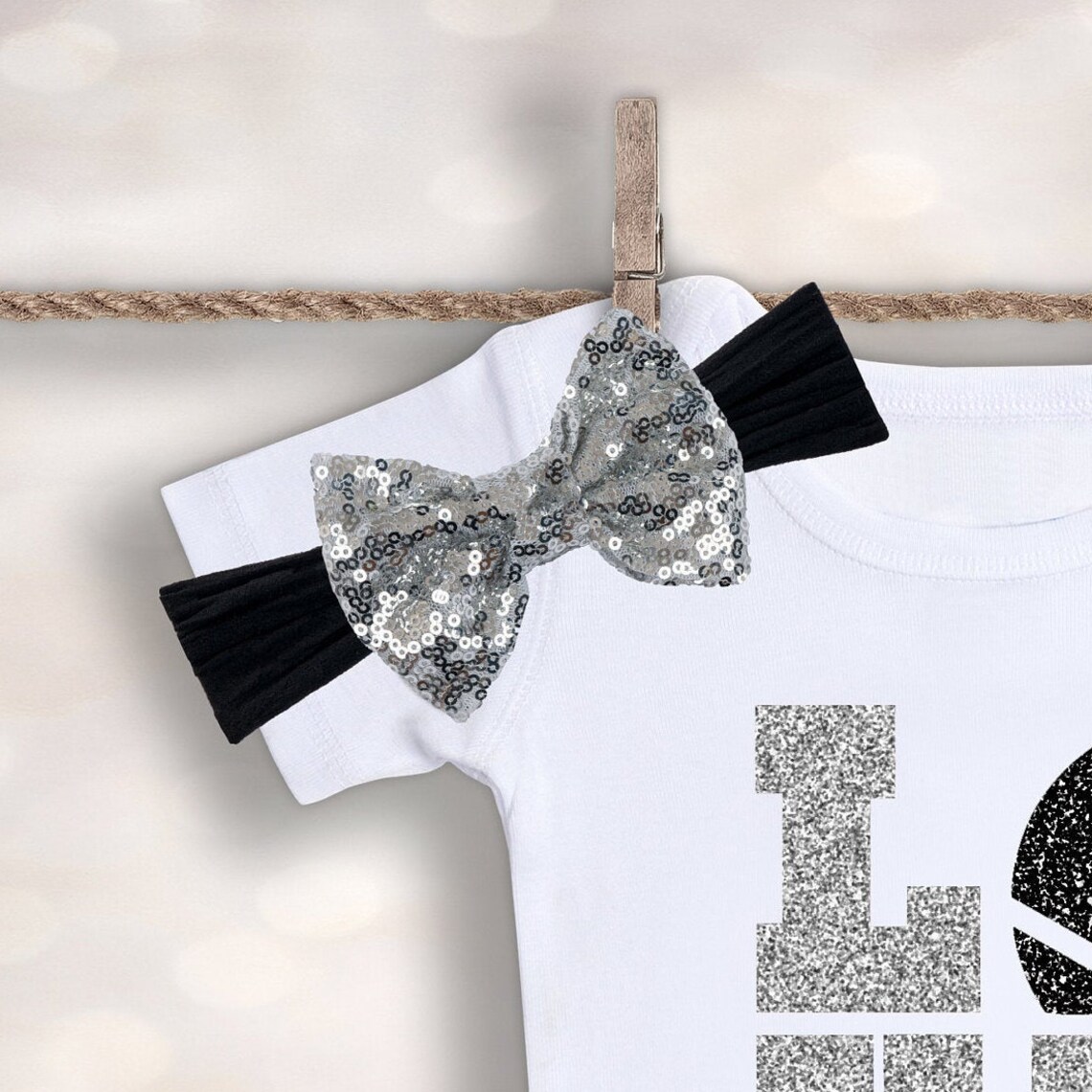 Cutest Football Fan Onesie® - Los Angeles Baby Outfit - Tutus and ...
