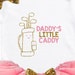 Daddy's Little Caddy Baby Girl Tutu Outfit - Golf Baby Shower Gift for ...