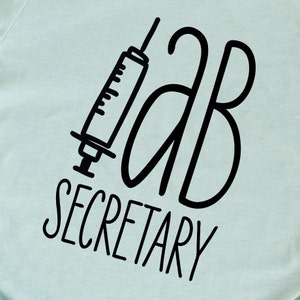 Lab Secretary Shirt - Lab Week 2022 - Lab Tech Shirt - Lab Secretary ...