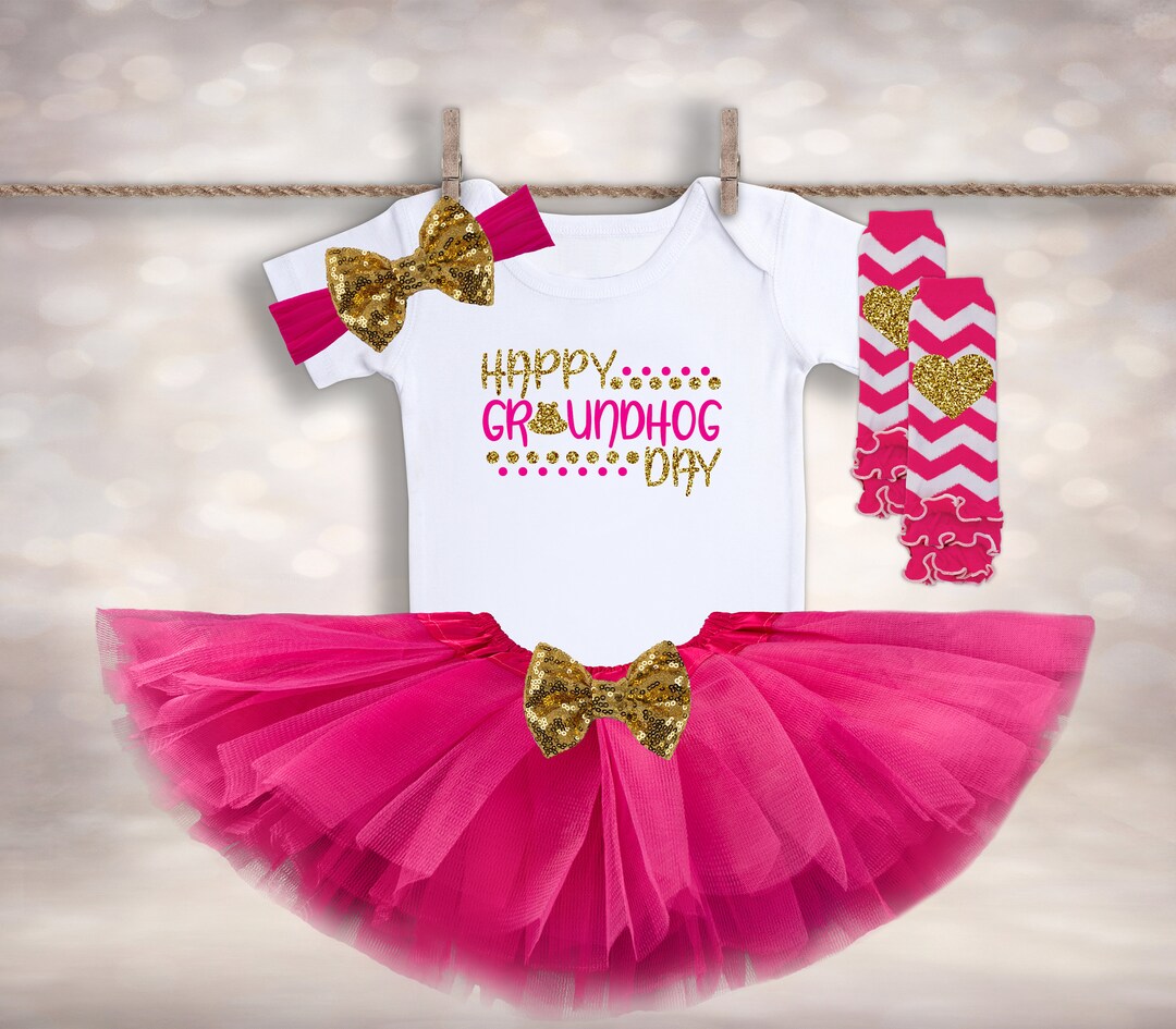 Happy Groundhog Day - Groundhog Day Tutu - Baby Girl's Clothing ...