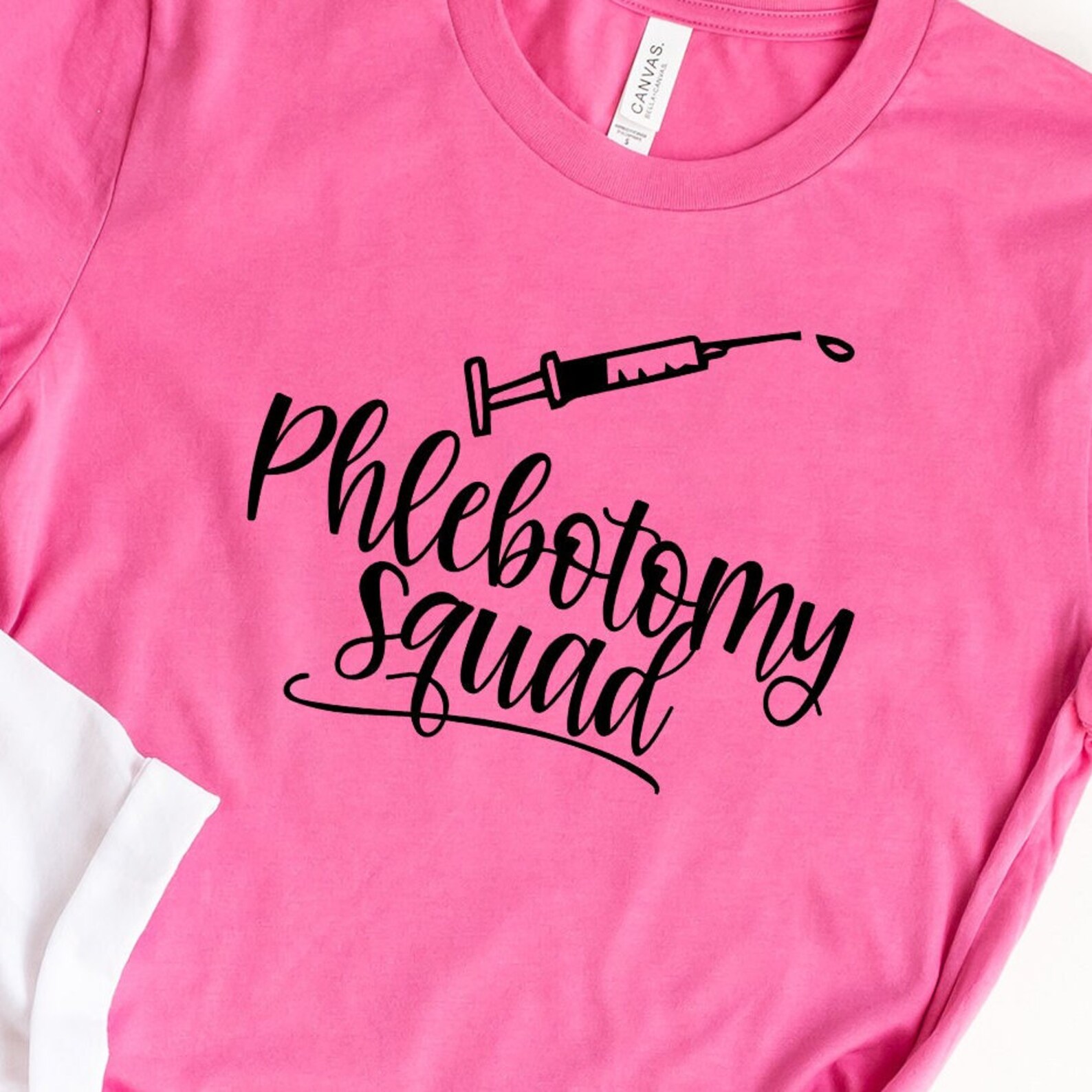 Phlebotomy Squad Lab Week Shirt - Laboratory Tech Shirt - Scientist ...