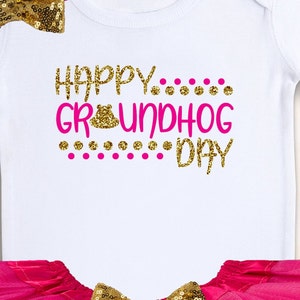 Happy Groundhog Day - Groundhog Day Tutu - Baby Girl's Clothing ...