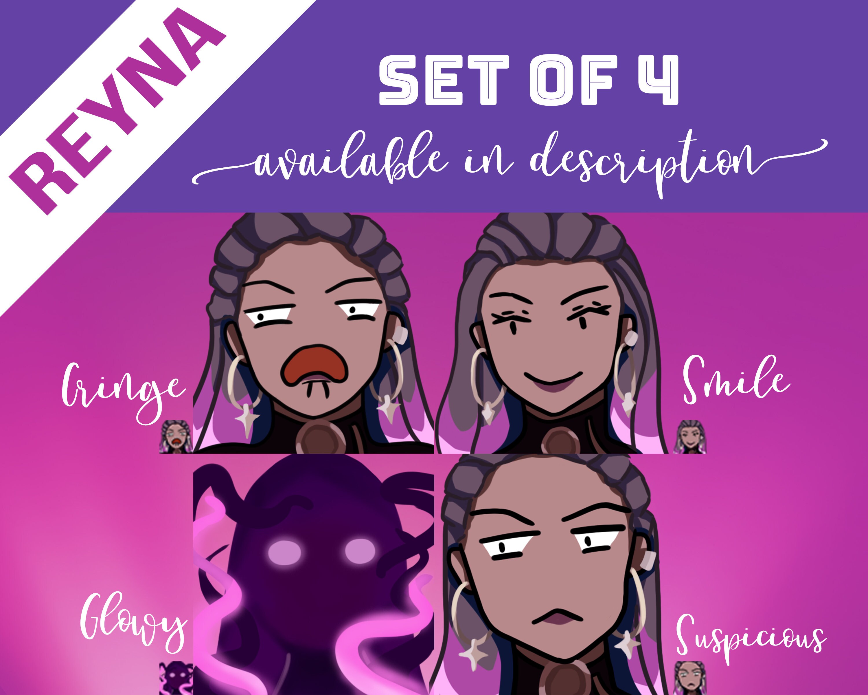 Valorant Emote für Twitch Reyna Smile - Etsy Schweiz