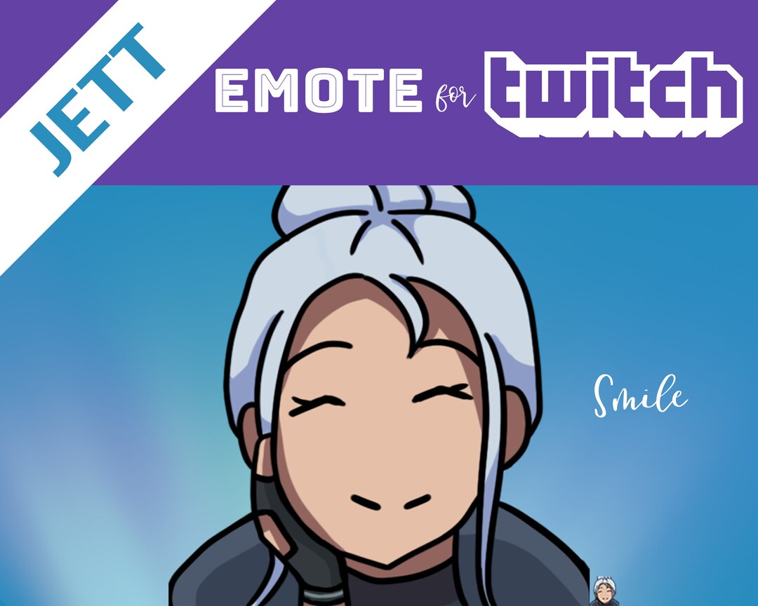 Valorant Emote für Twitch Jett Smile - Etsy Schweiz