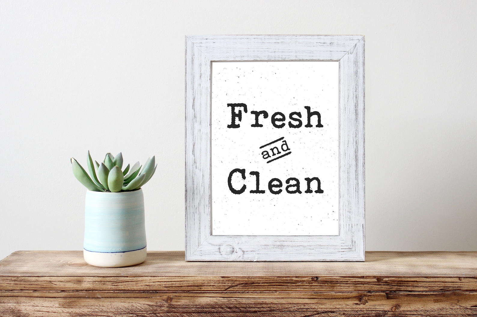 Printable Bathroom Sign, Fresh and Clean, Home Decor, Funny Decor ...