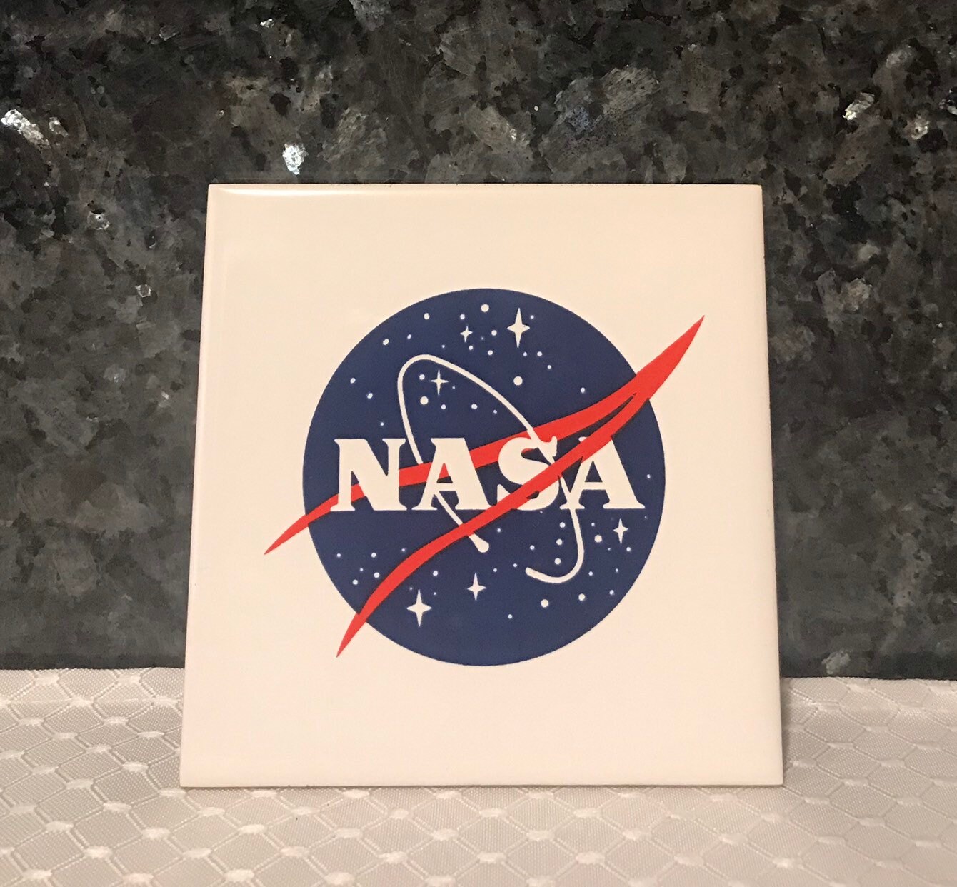 NASA Coaster & Wall Decor Plate