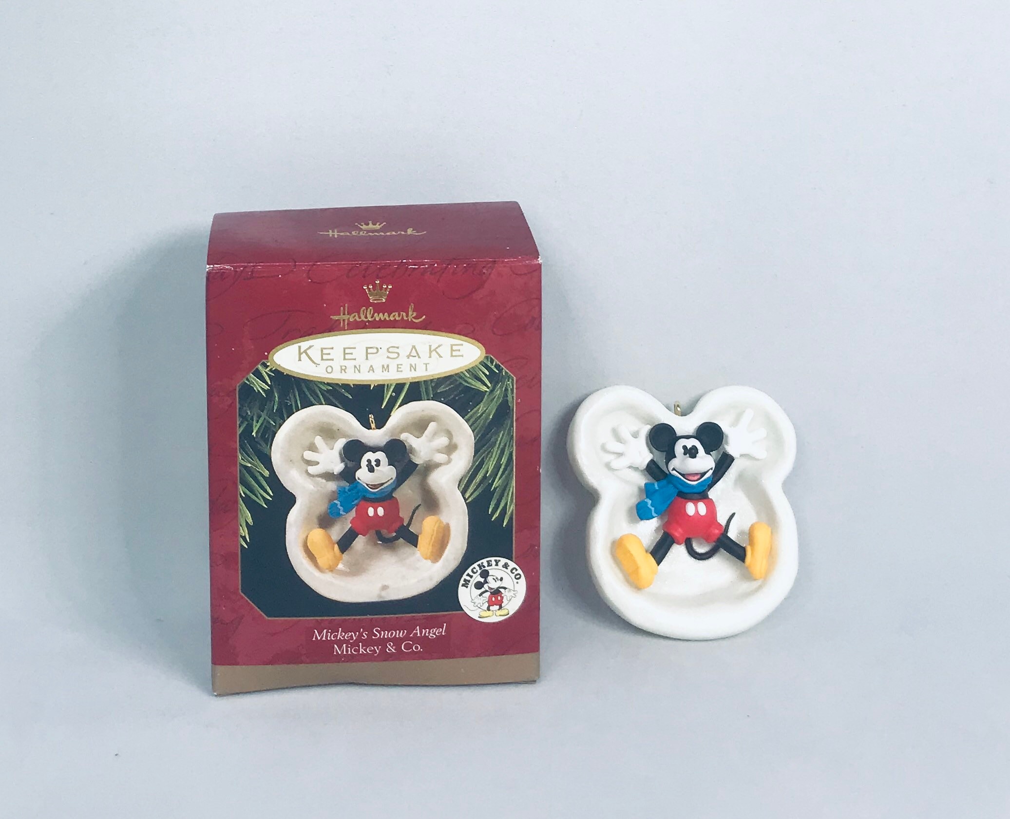 Hallmark Keepsake “Mickey’s Snow Angel” Mickey and Co Christmas Ornament