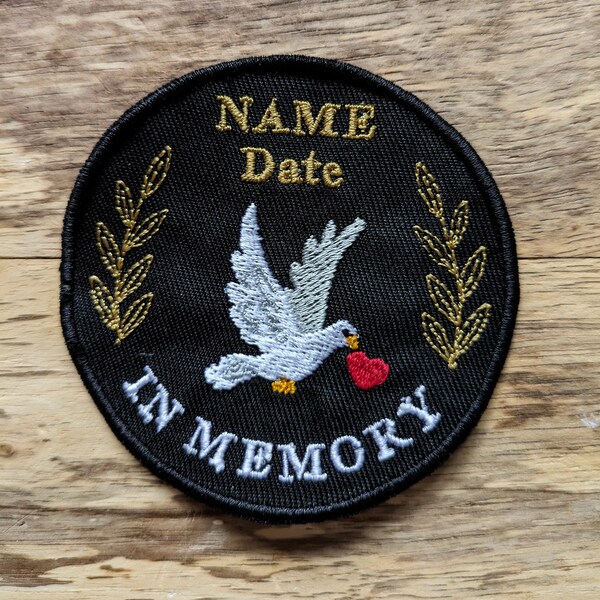 Memorial Patch - Etsy