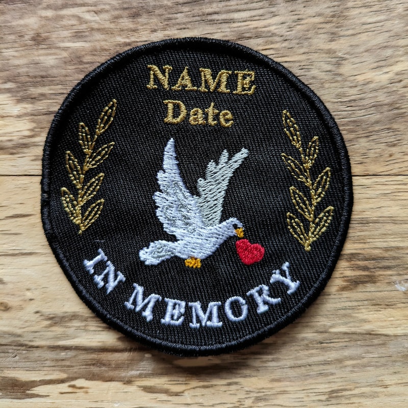 Memorial Patch - Etsy