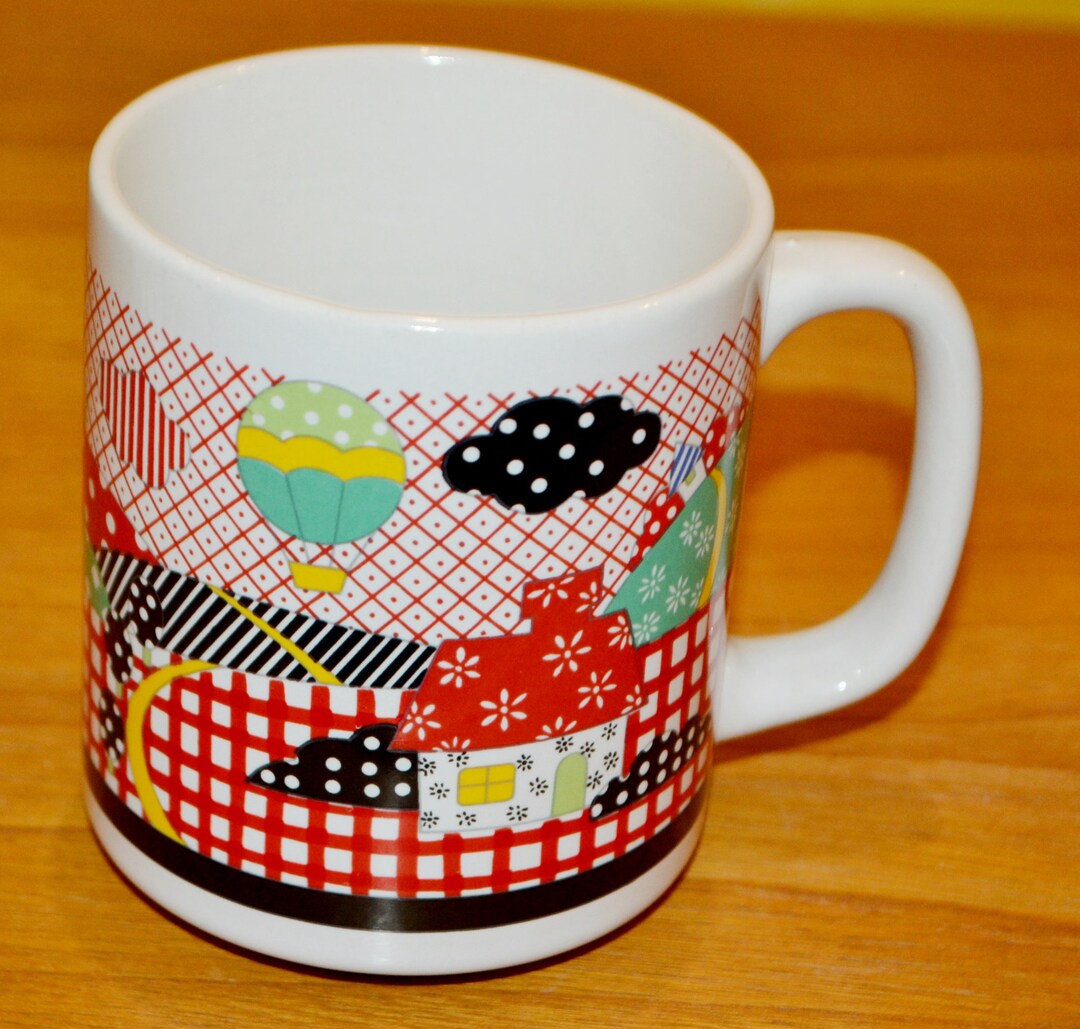 Vintage Mug 70s Mug Retro Mid Century Shabby Chic Country Style - Etsy