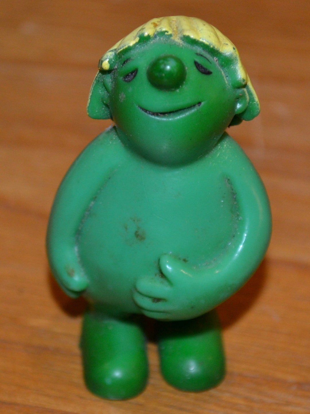Vintage Advertising Figure / Fridge Magnet by Lefax Green 70s Seventies ...