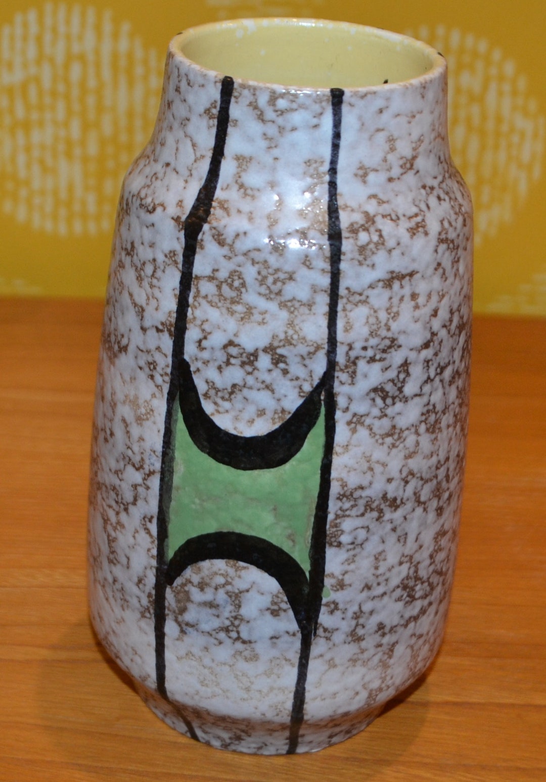 Vintage Ceramic Vase, 1950s Retro, Mid-century, Shabby Chic, Country ...