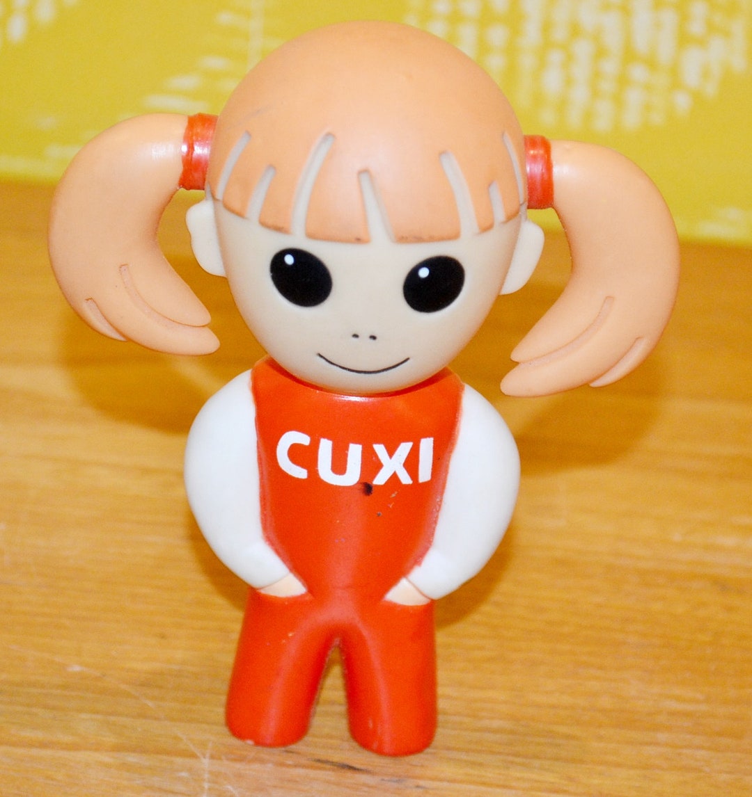 Vintage Figure Plastic Cuxi Cuxhaven Mascot 70s Mid Century Retro Space ...