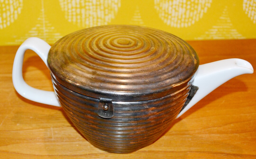 Beautiful Vintage WMF Beehive Teapot Bauscher Weiden Porcelain - Etsy