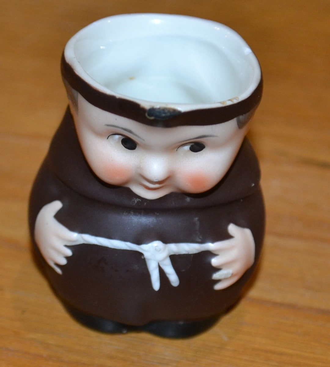 Vintage Porcelain Figurine / Milk Jug by Goebel Mönch 50s WGP - Etsy