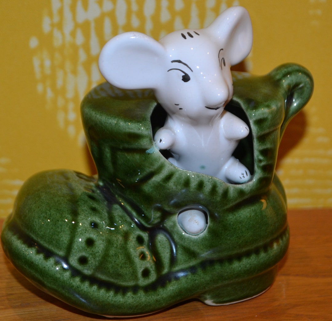 Vintage Money Box Ceramic 70s Seventies Mid Century Retro Shabby Chic ...