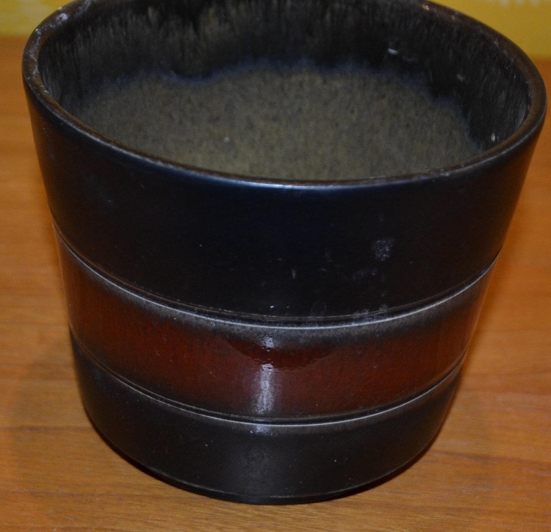 Vintage Flower Pot 70s Seventies Retro Mid Century Plant Pot WGK Fat ...